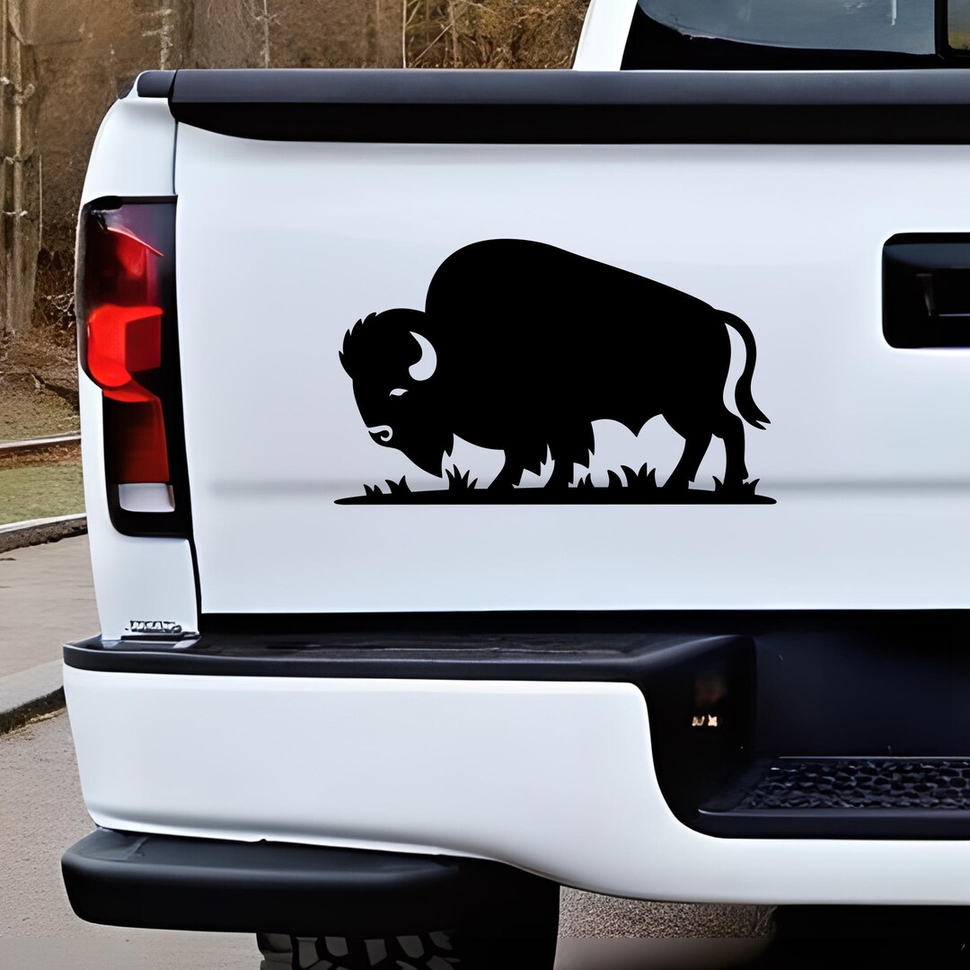 Buffalo Vinyl Decal: Bison Tatanka Car Truck Window - Etsy