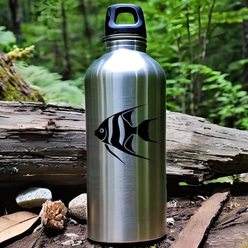 Angel Fish Decal, Aquatic Marine Life, Ocean Fish Decal - Etsy