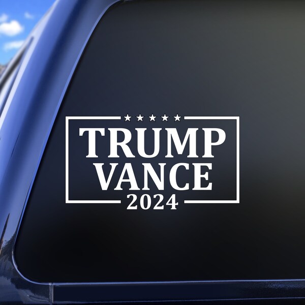 Trump Vance Window Decals - Etsy