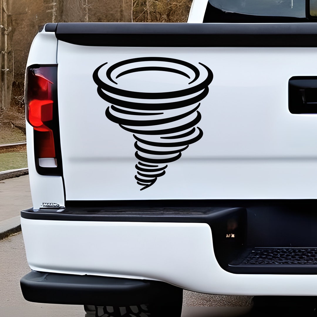 Tornado Vinyl Decal Sticker for Laptop, Tumblers and More - Etsy