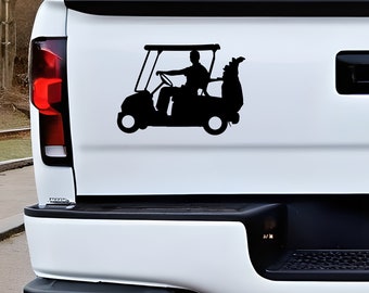 Golf Cart Vinyl Decal Sticker Personalized Gifts for Golfer/dad - Etsy