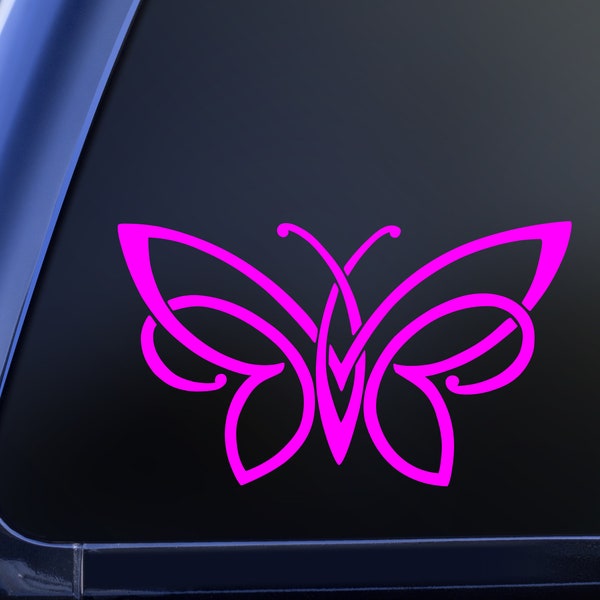 Large Butterfly Car Decal - Etsy