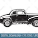 Studebaker Gasser SVG, Hot-rod JPG, Gasser EPS, Hot Rod Racer ...
