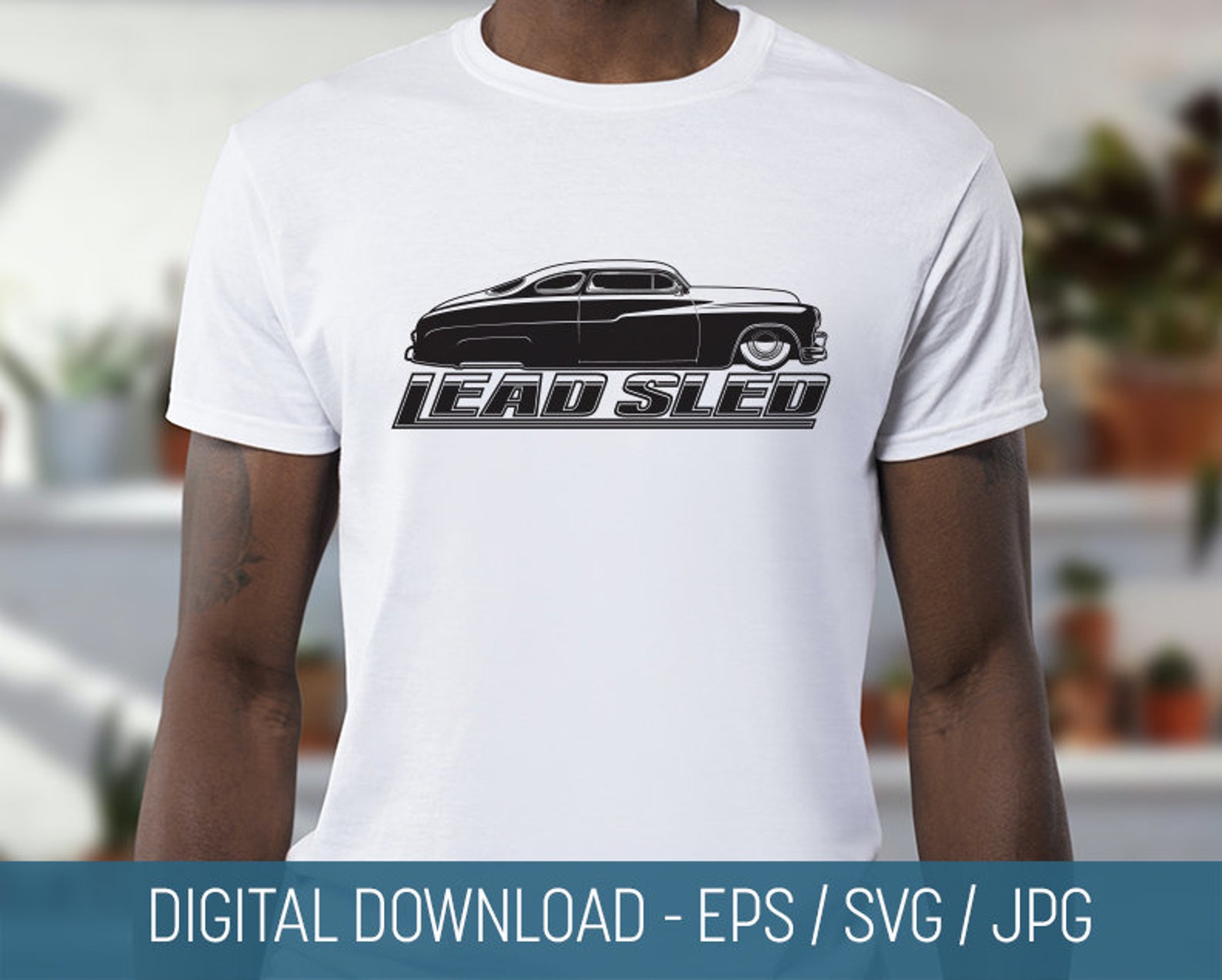 Mercury Lead Sled SVG, Classic Mercury JPG, Mercury EPS, 1950s Mercury ...