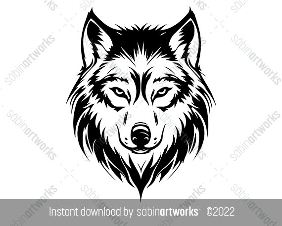 Easy Drawings Of Wolves Faces