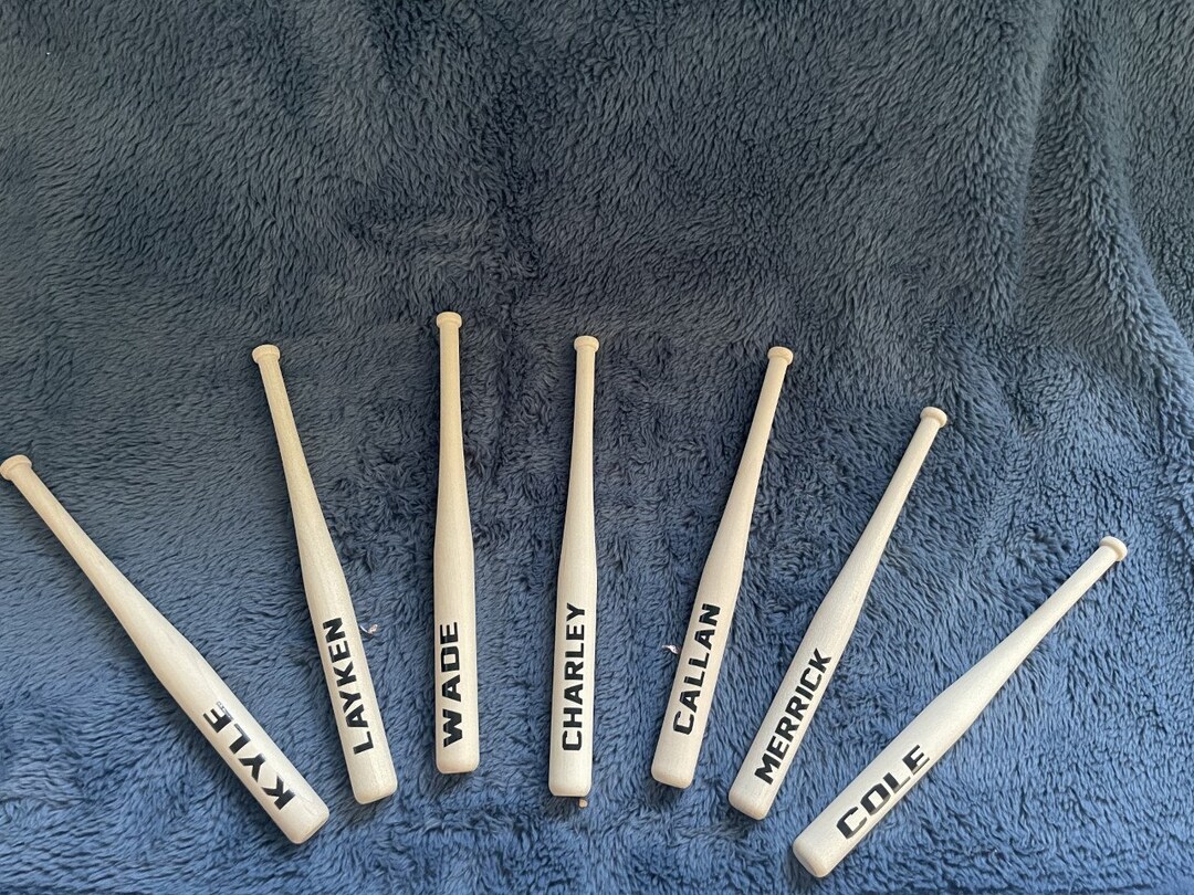 Personalized Mini Baseball Bat, 8 Inch Little League Gift - Etsy