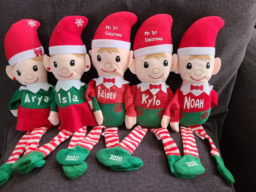Personalized Elf* Personalized Christmas Elf*plush Christmas Elves ...