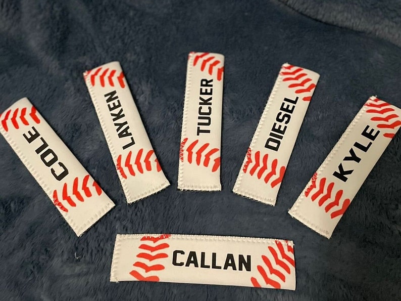Personalized Baseball Popsicle Holders * Baseball Team*team Gifts ...