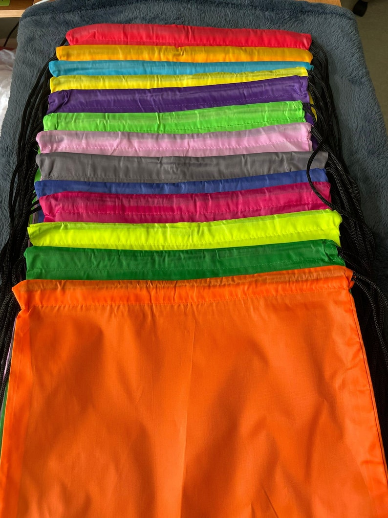 Custom Drawstring Bags, Personalized Name Drawstring Backpack ...