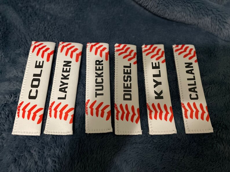 Personalized Baseball Popsicle Holders * Baseball Team*team Gifts ...