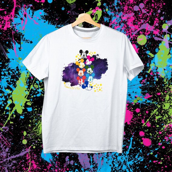 Personalized Cosmic Mickey Mickey Mouse T Shirt | Etsy