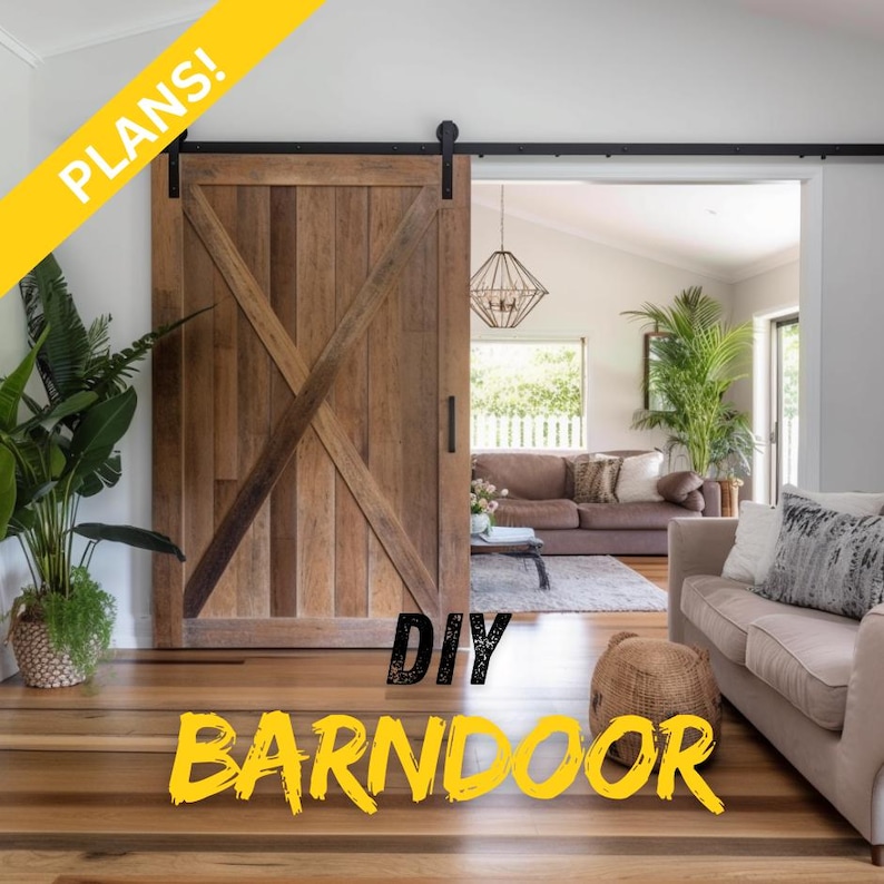 DIY Custom Barn Door Building Guide: Digital PDF Download - Etsy Australia