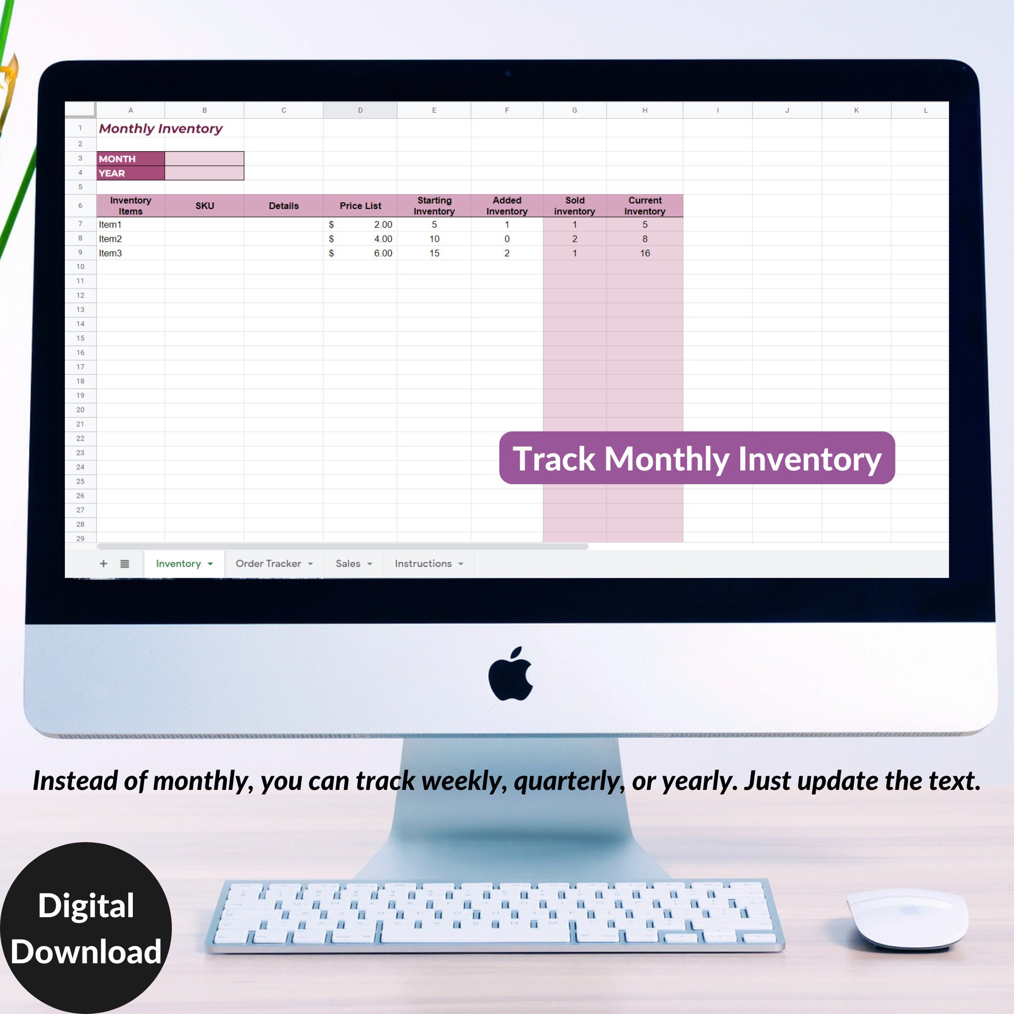 Simple Inventory Management System, Business Order Status Tracker ...