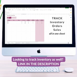 Business Order Tracker Template/ Google Sheets Tracker/ Monthly Order ...
