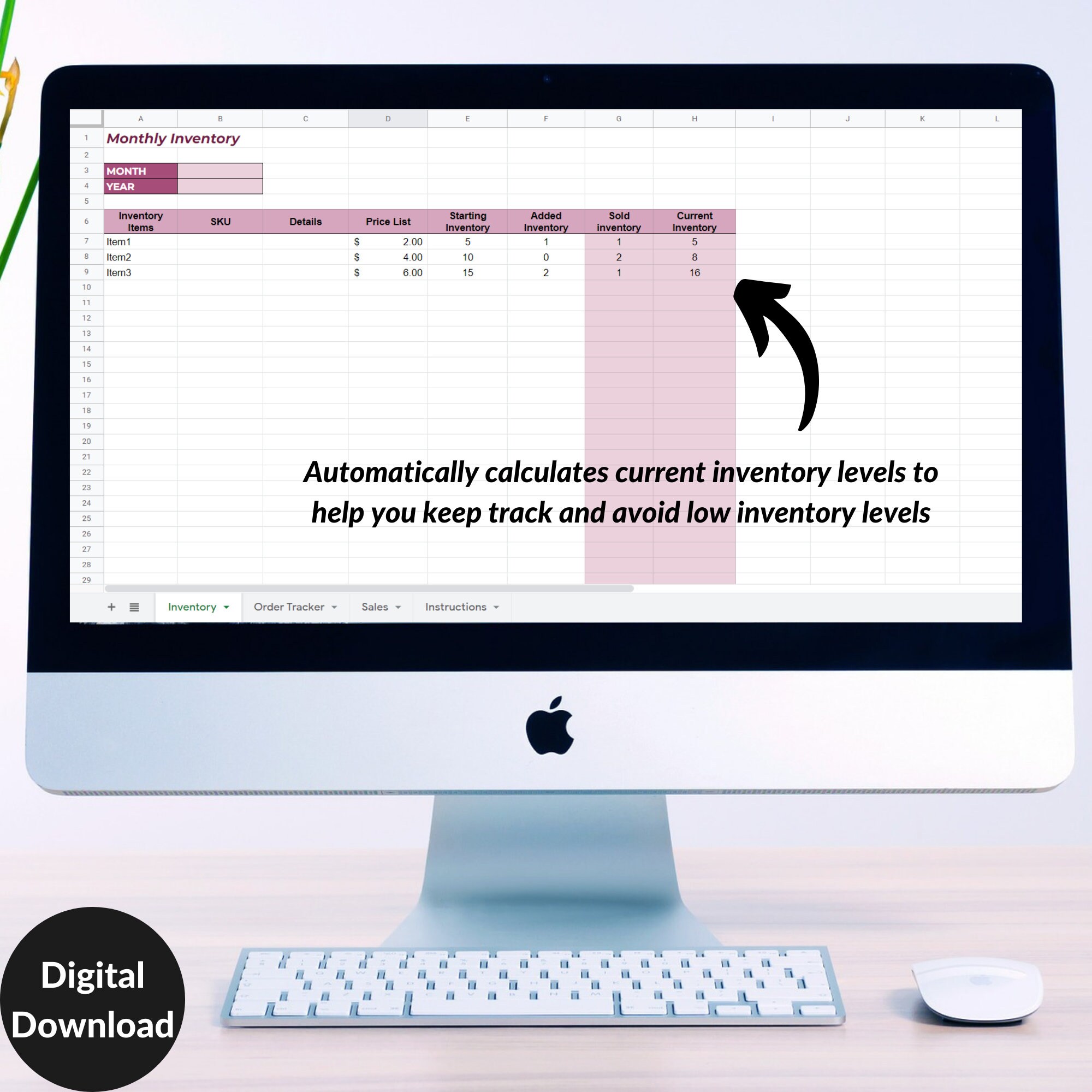 Simple Inventory Management System, Business Order Status Tracker ...