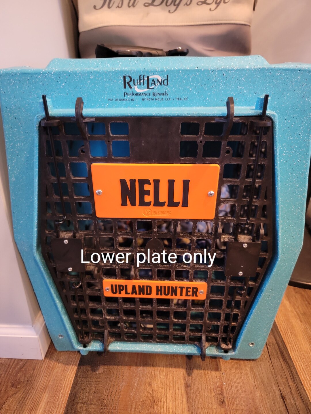 Ruff Land Kennel Mini Plate Fits Large and Intermediate Kennels - Etsy