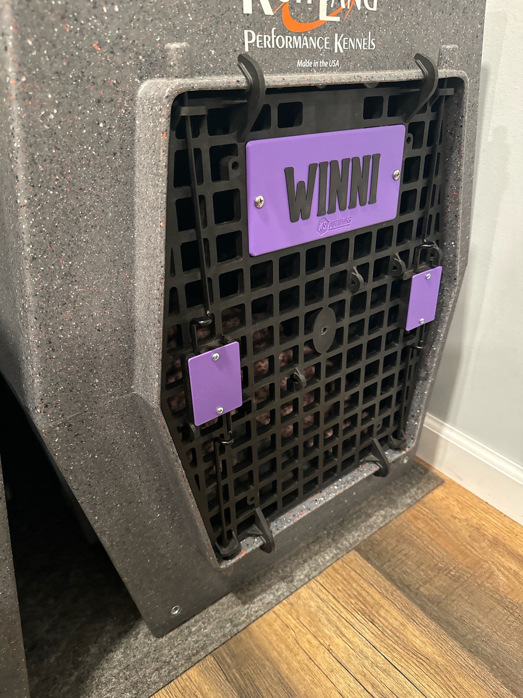 Ruff Land Kennel Latch Covers - Etsy