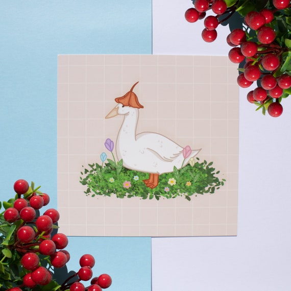 Prints Digital Prints Art Print Cottagecore Duck Art & Collectibles ...