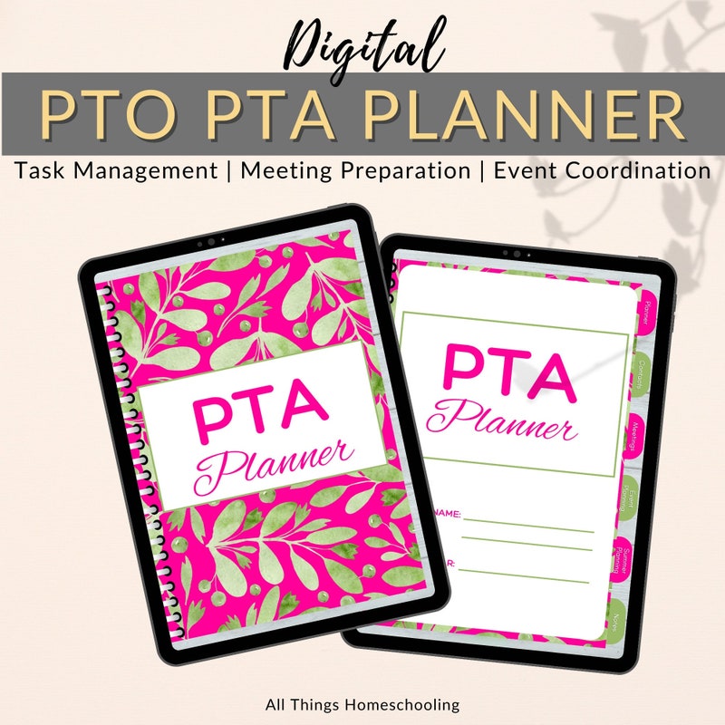 Pta Planner - Etsy