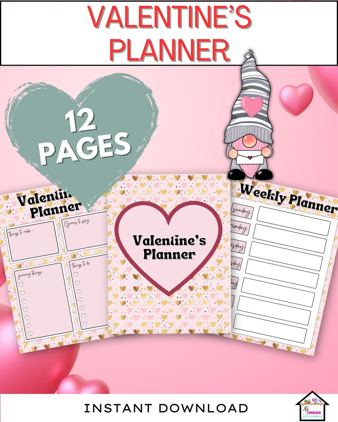 Valentine's Day Planner: Organize, Celebrate & Create Lasting Memories ...