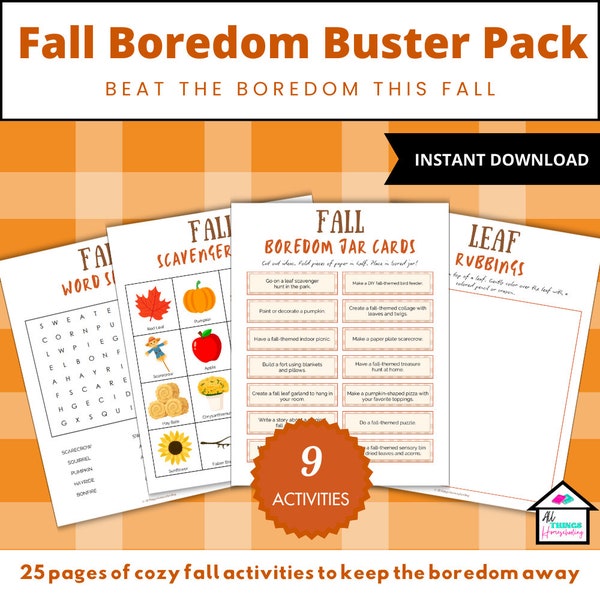 Boredom Buster - Etsy