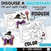 Winter Writing Activity | Disguise a Snowman Craft | Christmas Creative ...