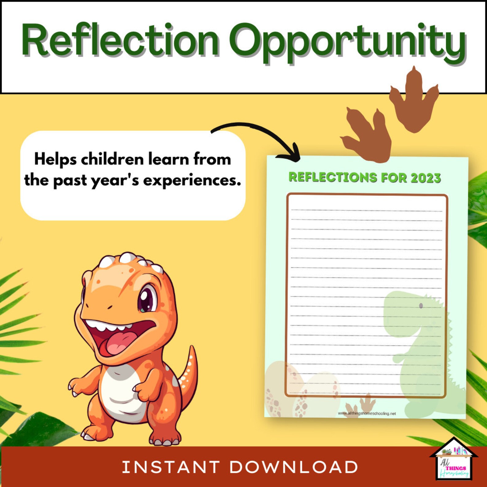2024 Kids' Dinosaur-themed Goal Planner: Educational & Fun, - Goal ...