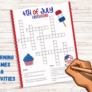 4th of July Activity Bundle Printable Games Patriotic Games - Etsy