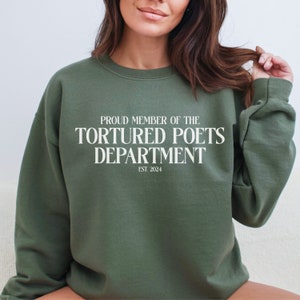 Tortured Poets Department Sweatshirt, Taylor Album Merch, Love and ...