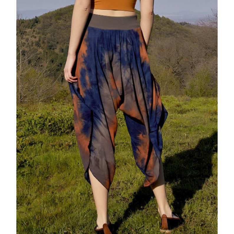 Dandelion Side Slit Yoga Pants Side Slit Harem Pant With Flat Waist - Etsy