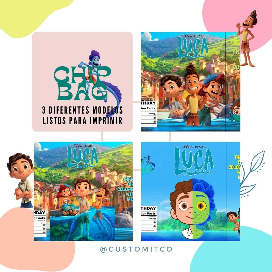 LUCA CHIP BAG - Etsy