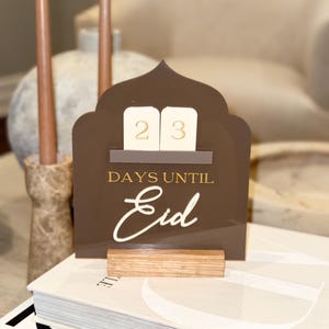 Eid Countdown Calendar | Home Decor| Eid Decor| Home | Sign| Eid ...