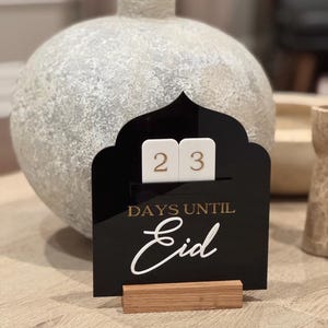 Eid Countdown Calendar | Home Decor| Eid Decor| Home | Sign| Eid ...