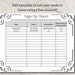 Sign up Sheet Printable, Sign up Sheet Template, Editable Sign up Sheet ...