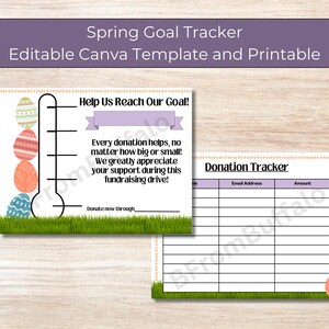 Fundraising Thermometer, Fundraiser Forms, Achievement Tracker ...