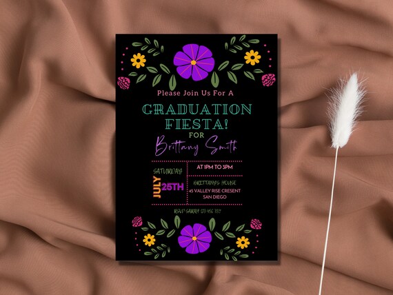 8th Grade Graduation Invitation Graduation Invitation | Etsy