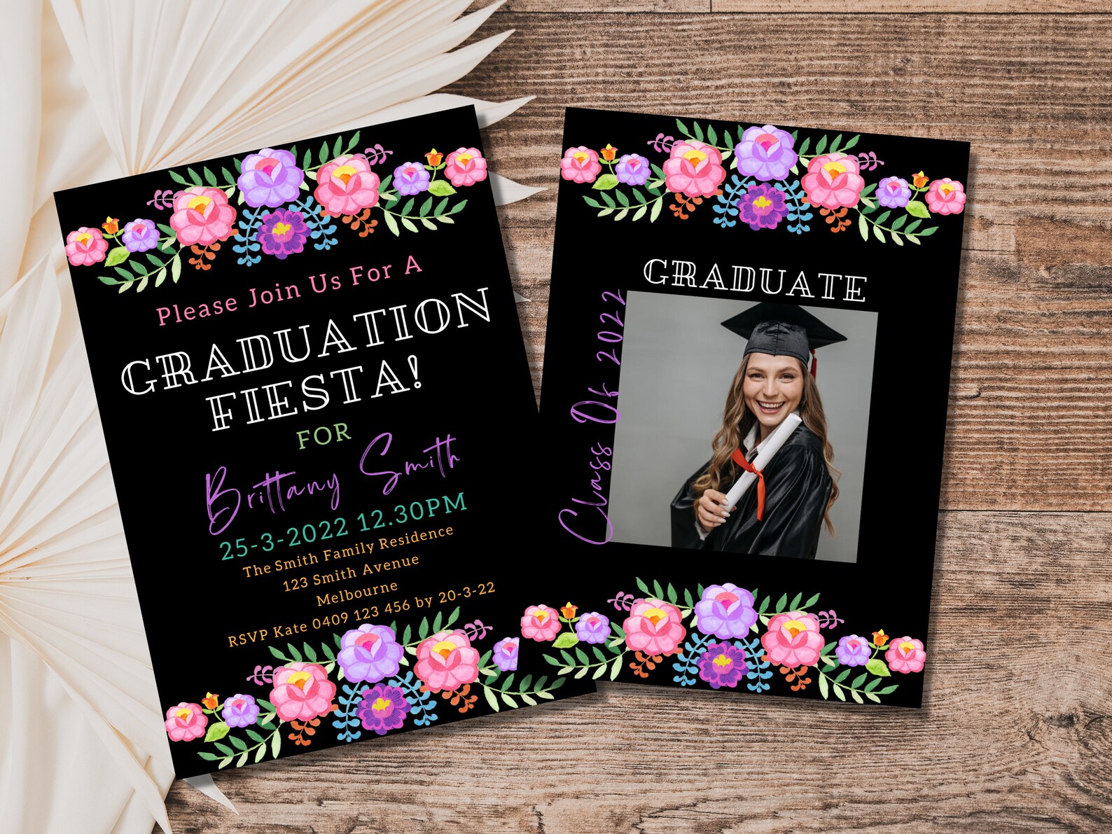 Mexican Invitation, Graduation Invitation, Fiesta Invitation ...