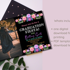 Mexican Invitation Graduation Invitation College Graduation - Etsy