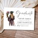 Graduation Cap Invitation Elegant Graduation Invitation - Etsy