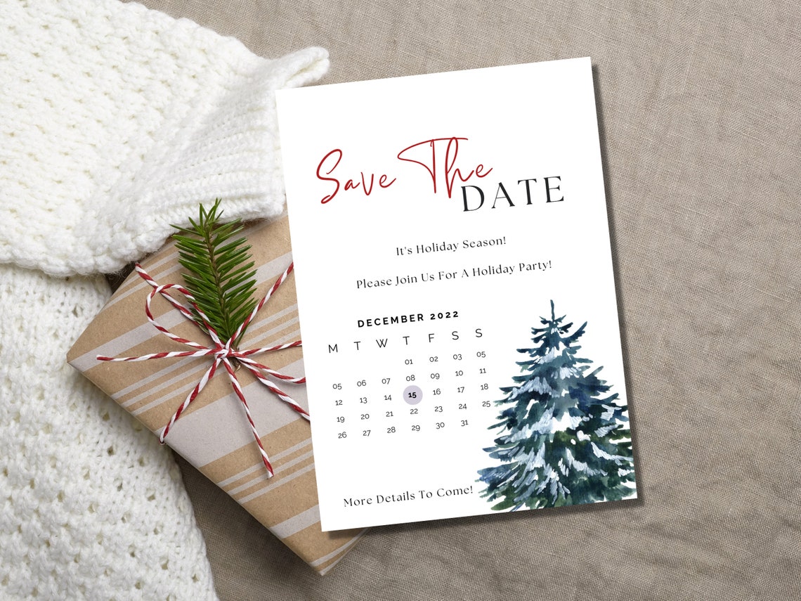 Christmas Party Invitations Instant Download, Christmas Invitations ...