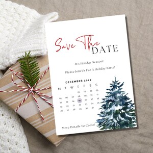 Christmas Party Invitations Instant Download, Christmas Invitations ...