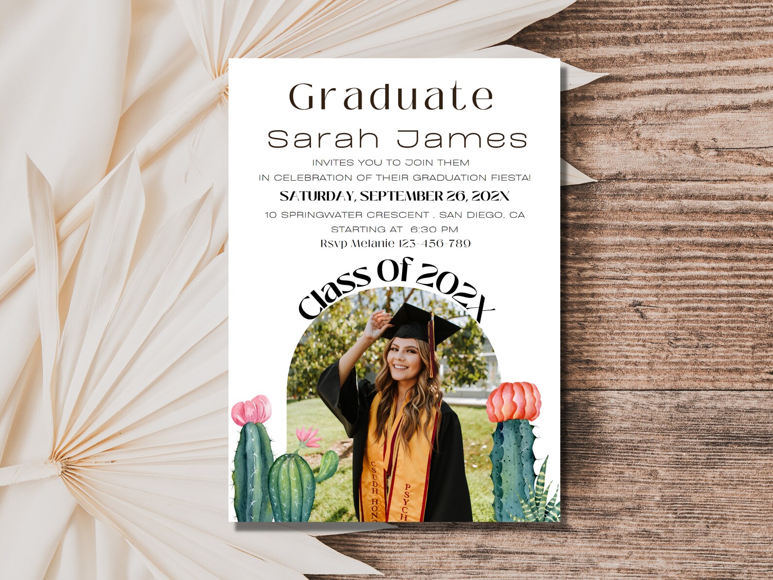 Mexican Invitation, Graduation Invitation, Fiesta Invitation ...