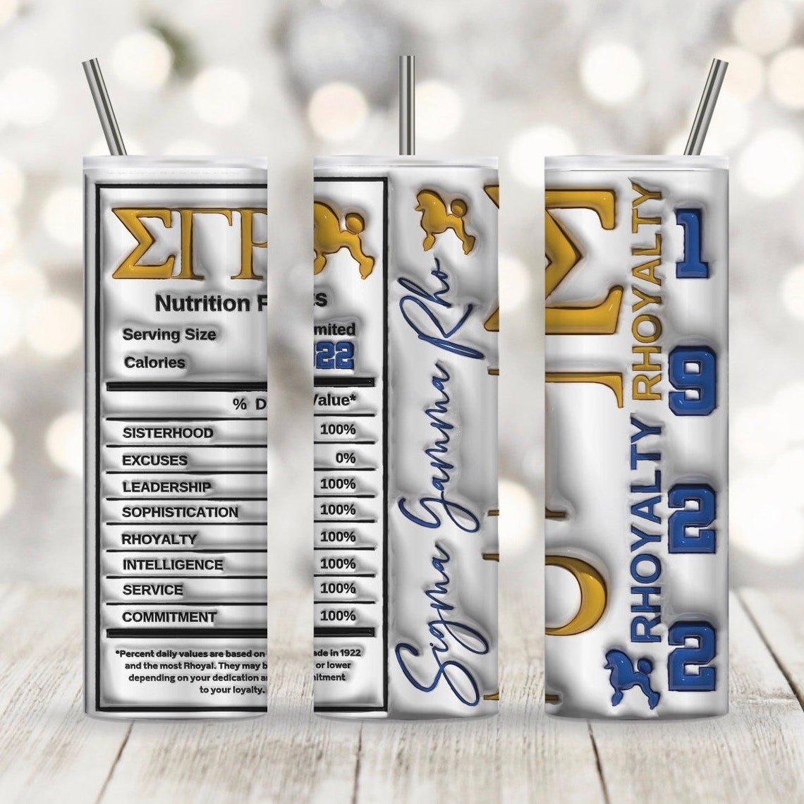 Sigma Gamma Rho Tumbler - Etsy