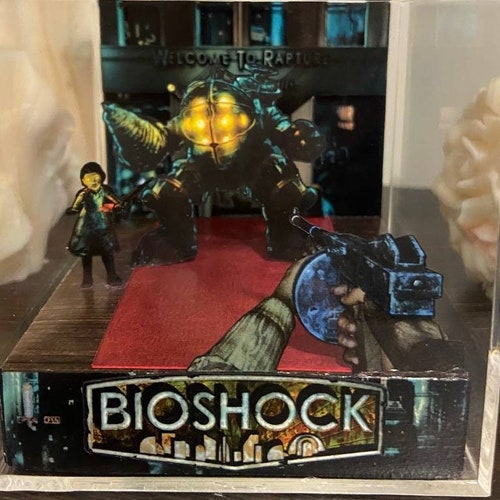 Bioshock 3D Diorama Cube - Etsy