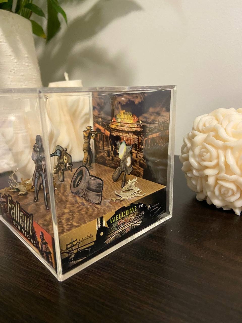 Fallout: New Vegas 3D Diorama Cube - Etsy Canada
