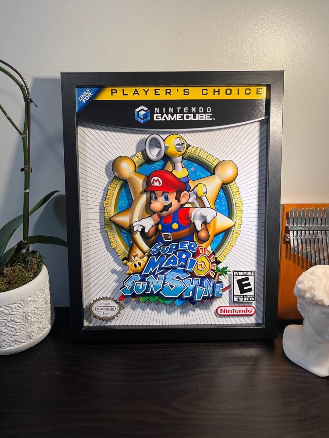 Super Mario Sunshine Cover Art Shadow Box 14x11 - Etsy