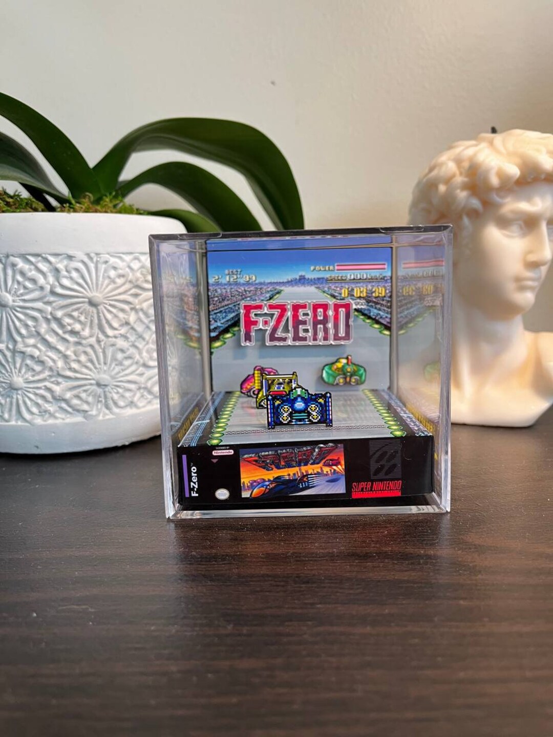 F-zero 3D Diorama Cube - Etsy