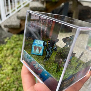 SA2B Dry Lagoon Rouge 3D Diorama Cube - Etsy UK