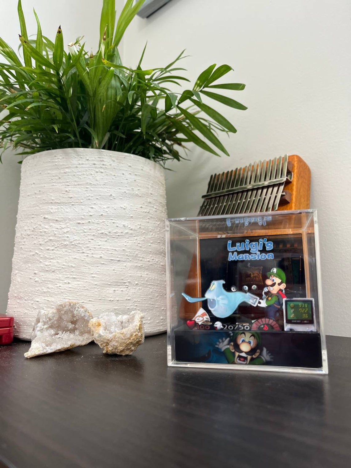 Holographic Luigi's Mansion 3D Diorama Cube - Etsy UK