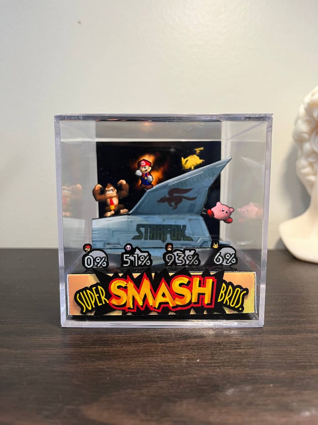 Super Smash Bros N64 sector Z 3D Diorama Cube. Choose Your Own ...